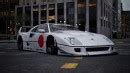 Rare Ferrari F40 Gets Maimed By Liberty Walk For The Sake Of Tuning Autoevolution