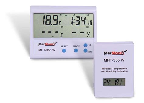 دما و رطوبت سنج محیطی وایرلس مارمونیکس MHT 355 W Wireless Temperature and Humidity Indicators