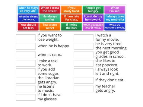 Matching Zero Conditional Match Up