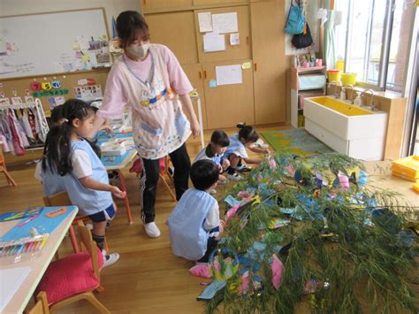 七夕飾り ｜ 【公式】新田幼稚園 学校法人横山学園 埼玉県草加市