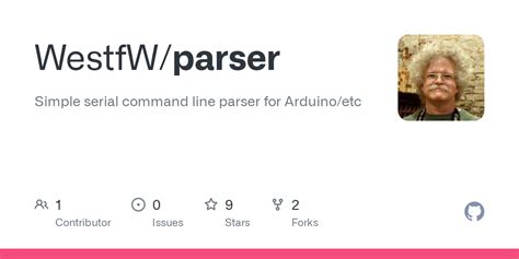 Github Westfwparser Simple Serial Command Line Parser For Arduinoetc