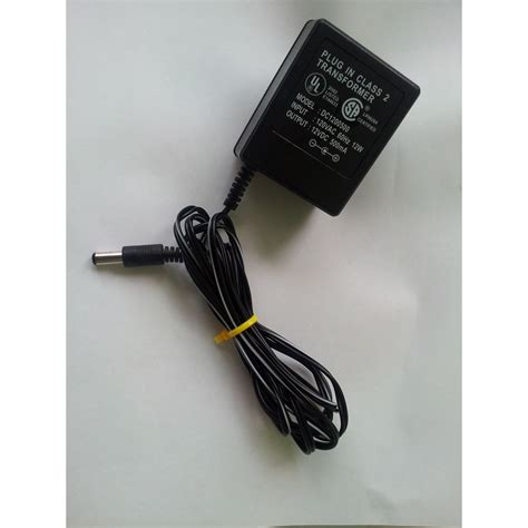 Ac Dc Adapter Model Dc1200500 Class 2 Transformer Power Supply