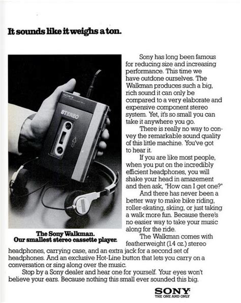 Sony Tps L2 The Walkman Archive
