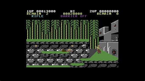 Gryzor Aka Contra C64 Game 1987 Youtube