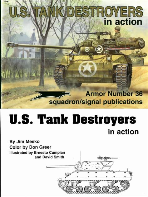 Squadron Signal Armor In Action 2036 Us Tank Destr Pdf