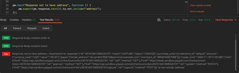 How To Write A Test To Check If Response Does Not Contain Specific Value Help Hub Postman