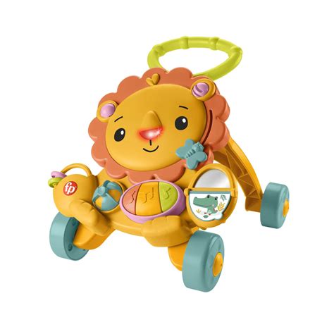 Fisher Price Musical Lion Walker Infant Toy With Lights And Sounds For