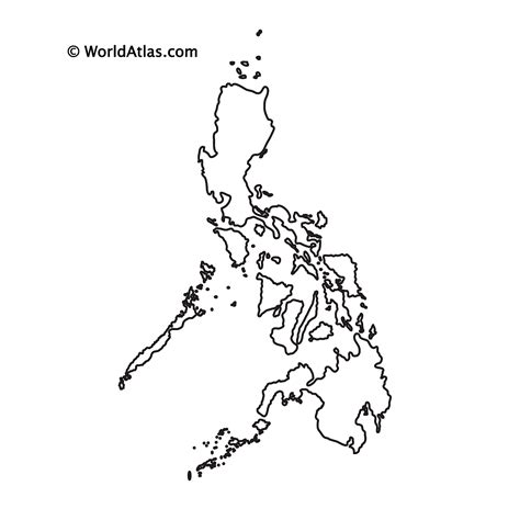 Map Of The Philippines Printable