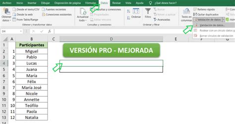 ¿cómo Realizar Un Sorteo Aleatorio En Excel