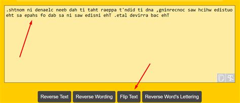 Backwards Text Reverse Mirror Upside Down Text Generator