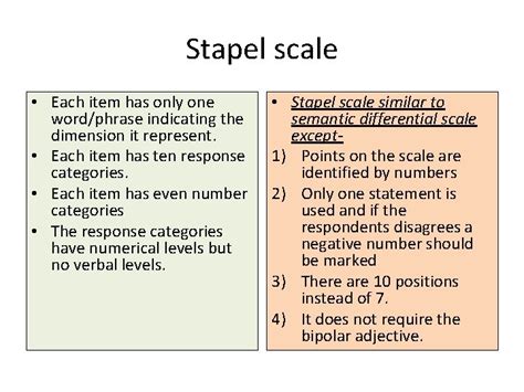 Classification Of Scaling Technique ORDINAL SCALEs NOMINAL SCALE