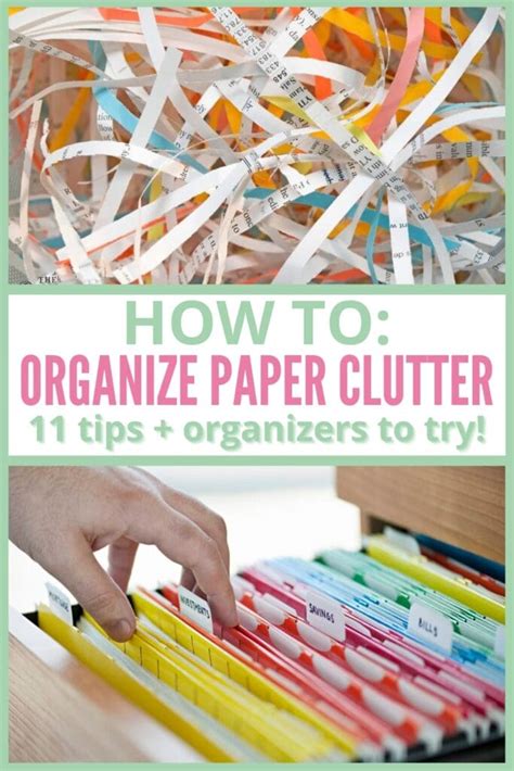 Organizing Paper Clutter 11 Tips To Cut The Clutter Run To Radiance