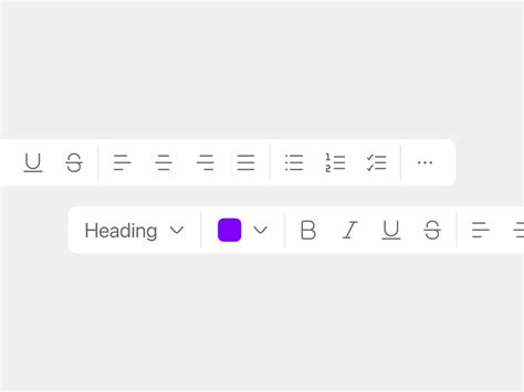 Text Editor Menu Light Mode ☀️ By Sakthi Sanjana On Dribbble