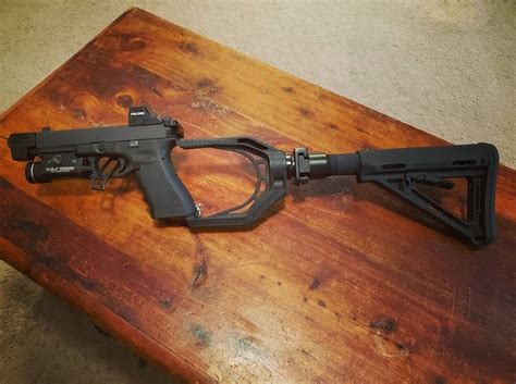 Anyone With Glock Pcc Chassis Systems Pistol Caliber Carbine Brian