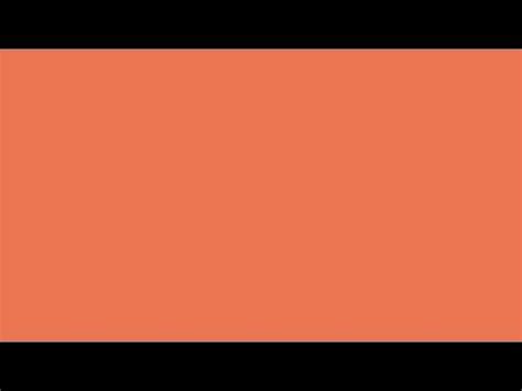 Burnt sienna color #E97451 HD Сиена жженая цвет - YouTube