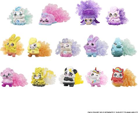 Mattel Cloudees Minis Collectible Figure 4 Pack Assortment Unboxing Reveal Cloud Toy With