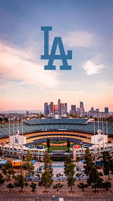 Dodgers De Los ángeles Ciudad Fotografía Escudos De Equipos Fondos