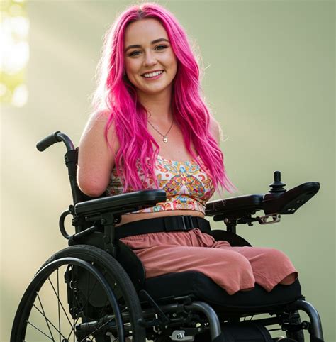 Young Pink Haired Quadruple Amputee Ai Images By Rayc5678 On Deviantart