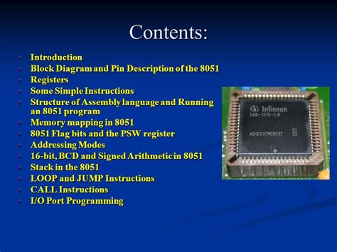 The 8051 Microcontroller Architecture Ppt Video Online Download