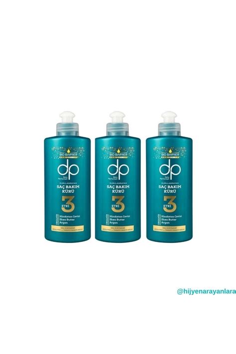 Dp Daily Perfection Bio Barrier Durulanmayan Saç Bakım Kürü 3x200 Ml