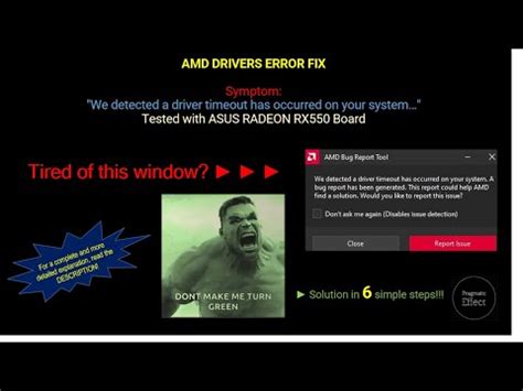 REAL FIX To We Detected Driver Timeout Has Ocurred On Your System