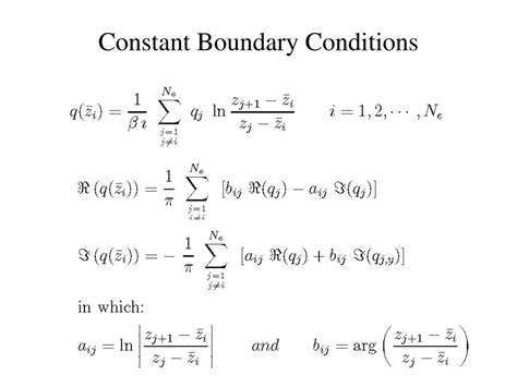 Ppt Determination Of Groundwater Flow Velocities Using Complex Flux Boundary Conditions