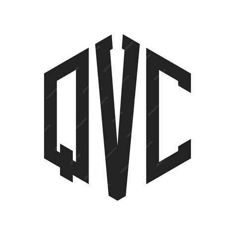 Premium Vector Qvc Logo Design Initial Letter Qvc Monogram Logo Using