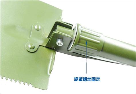 户外用品装备折叠铲工兵铲 车载折叠铁锹 野营铲中号黑色多功能 阿里巴巴