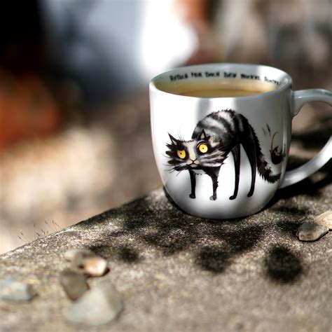 Katze Rutsch Mir Doch Den Buckel Runter Tasse Maberyde