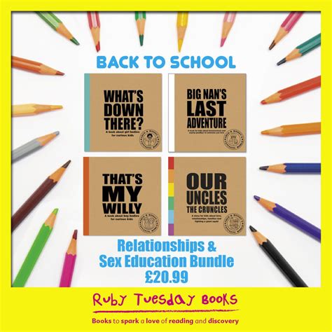 The Relationships And Sex Education Bundle Ruby Tuesday Books