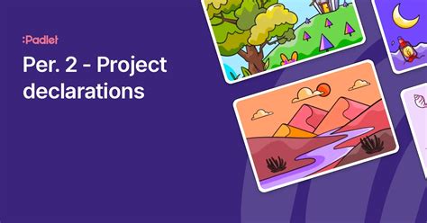 Per 2 Project Declarations