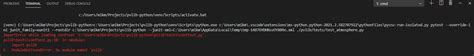 Pytest Fails Module Not Found Even Tho Tests Are Discovered And Works In Debug · Issue 15398