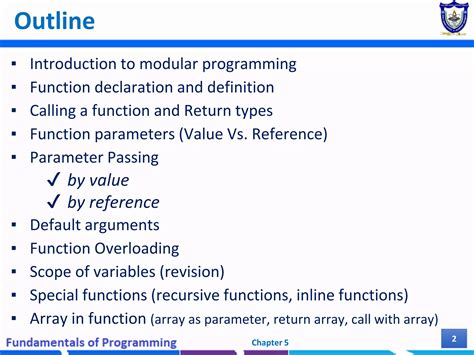 Chapter 5 Modular Programmingpdf Programming Languages Computing