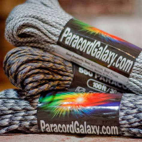 Genuine 550 Paracord Plus Buckles Beads Tools Paracord Galaxy