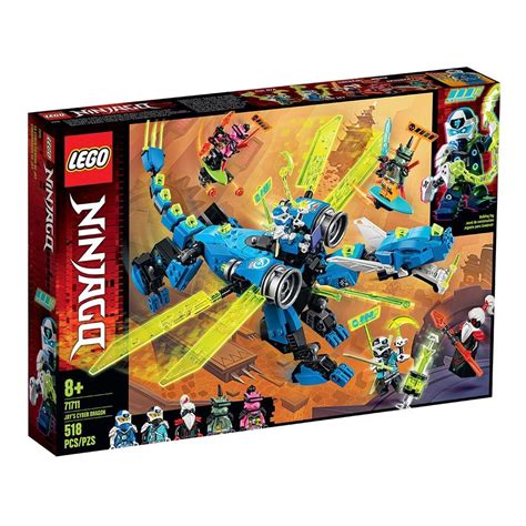 Set LEGO Ninjago Ciber Dragón de Jay Walmart