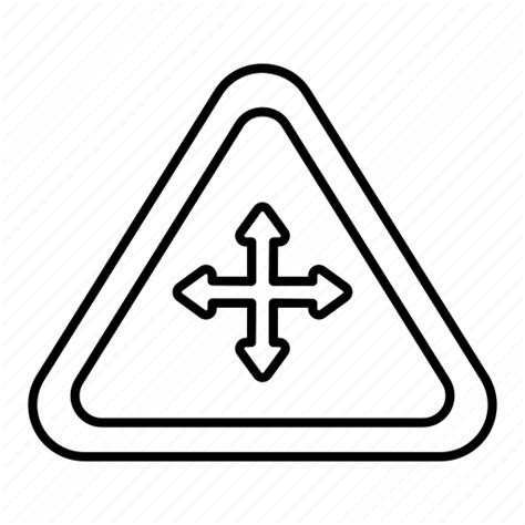 Intersection Sign Intersection Sign Traffic Sign Intersection