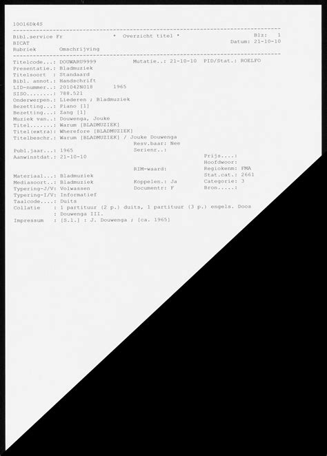 Warum Jouke Douwenga Frysk Muziek Argyf