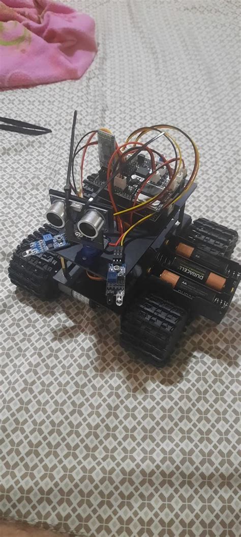 diy mini smart tank robot v3 0 programmable stem toy car kit