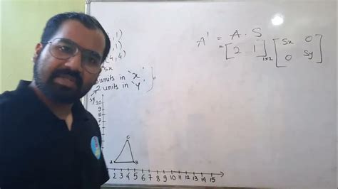 2d Scaling Numerical Explained In Hindi L Computer Graphics Course