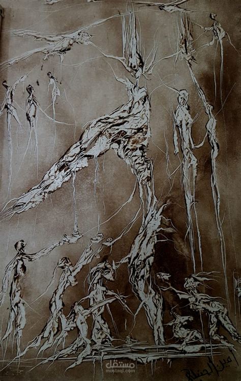 رسم بالالوان الزيتية بالسكينة مستقل