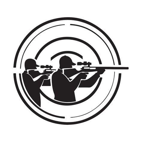 Shooting Range Logo Vector Art Icons And Graphics For Free Download