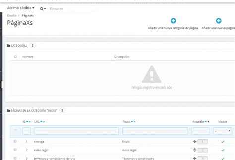 crear páginas en prestashop 1 7 manual prestashop