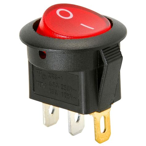 Round Rocker Switch 3 Pin At Shirley Poe Blog
