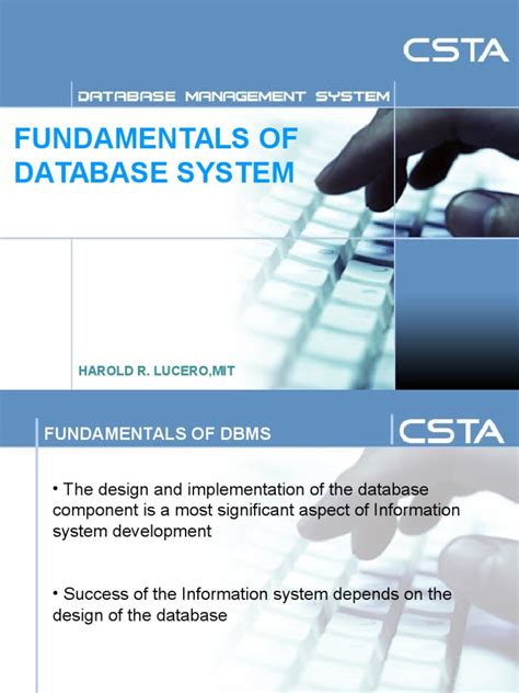 wk1 fundamentals of database systems pdf relational database