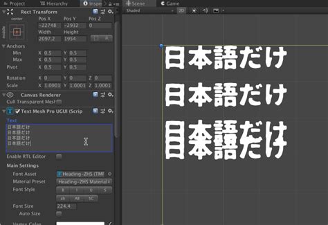 Textmeshpro Anatomy
