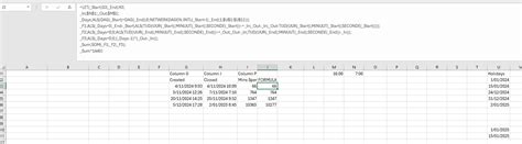 Excel Time Elapsed Between Two Dates To Count Business Hours Days Stack Overflow