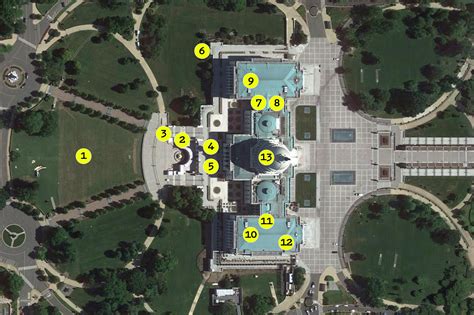 Capitol Building Floor Plan Washington Dc
