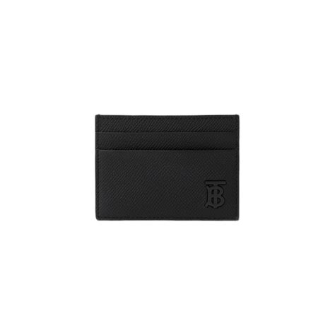 버버리 레더 Tb 카드 케이스 블랙 Burberry Kream
