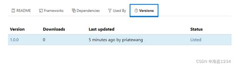 Net发布自己的包（库）到nugetc 上传nuget Csdn博客
