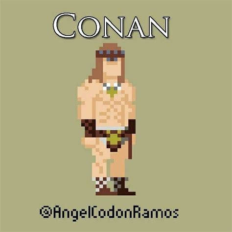 Conan Pixel Art